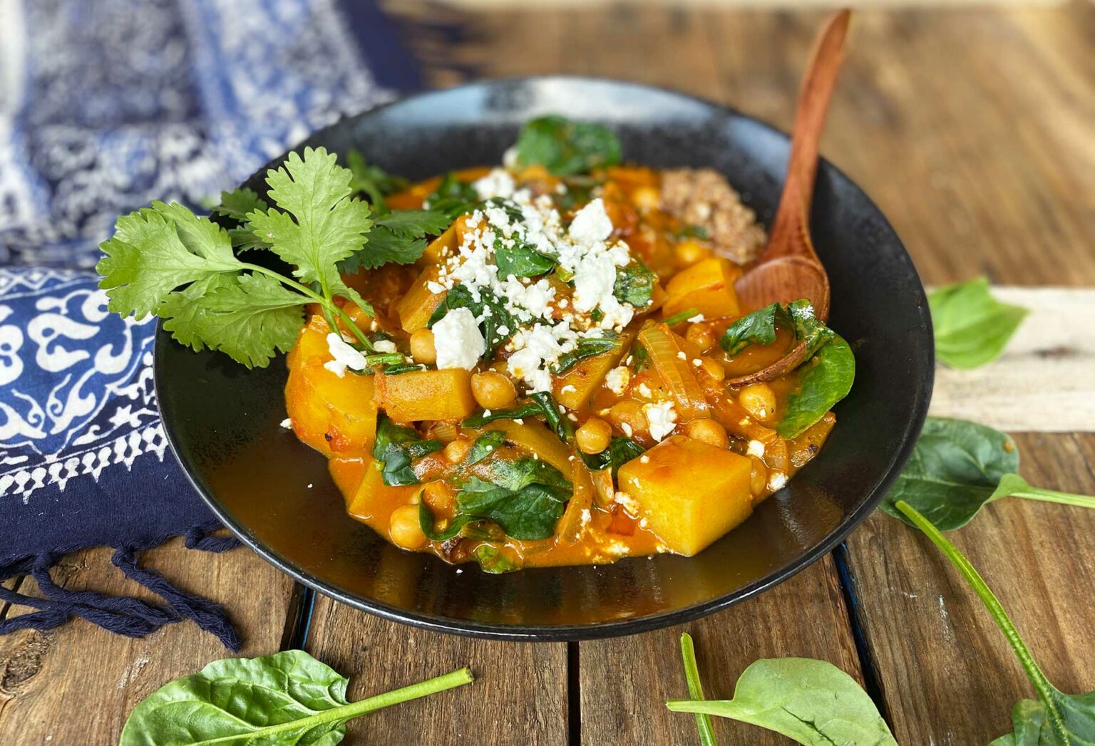 Chana Saag Masala - René in de Keuken